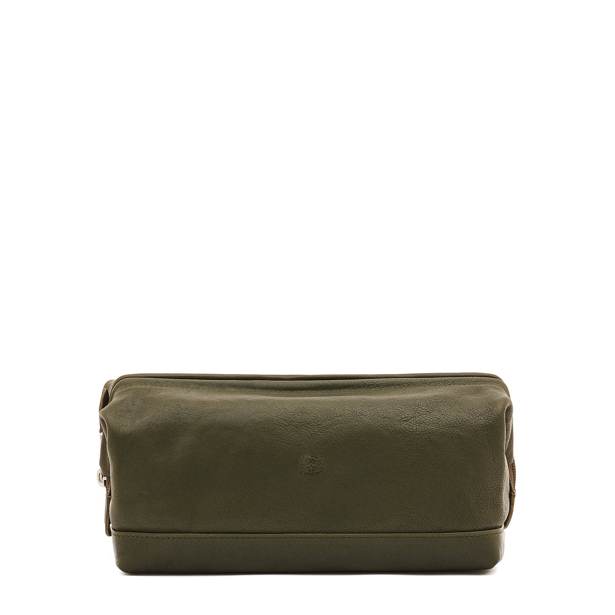 Il Bisonte Bosco Green Leather Dopp Kit Travel Case – WITTMORE