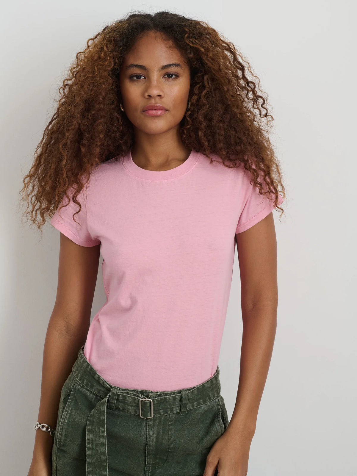 Alex Mill Pink Twisted Taffy Prospect Cotton Jersey T Shirt – WITTMORE
