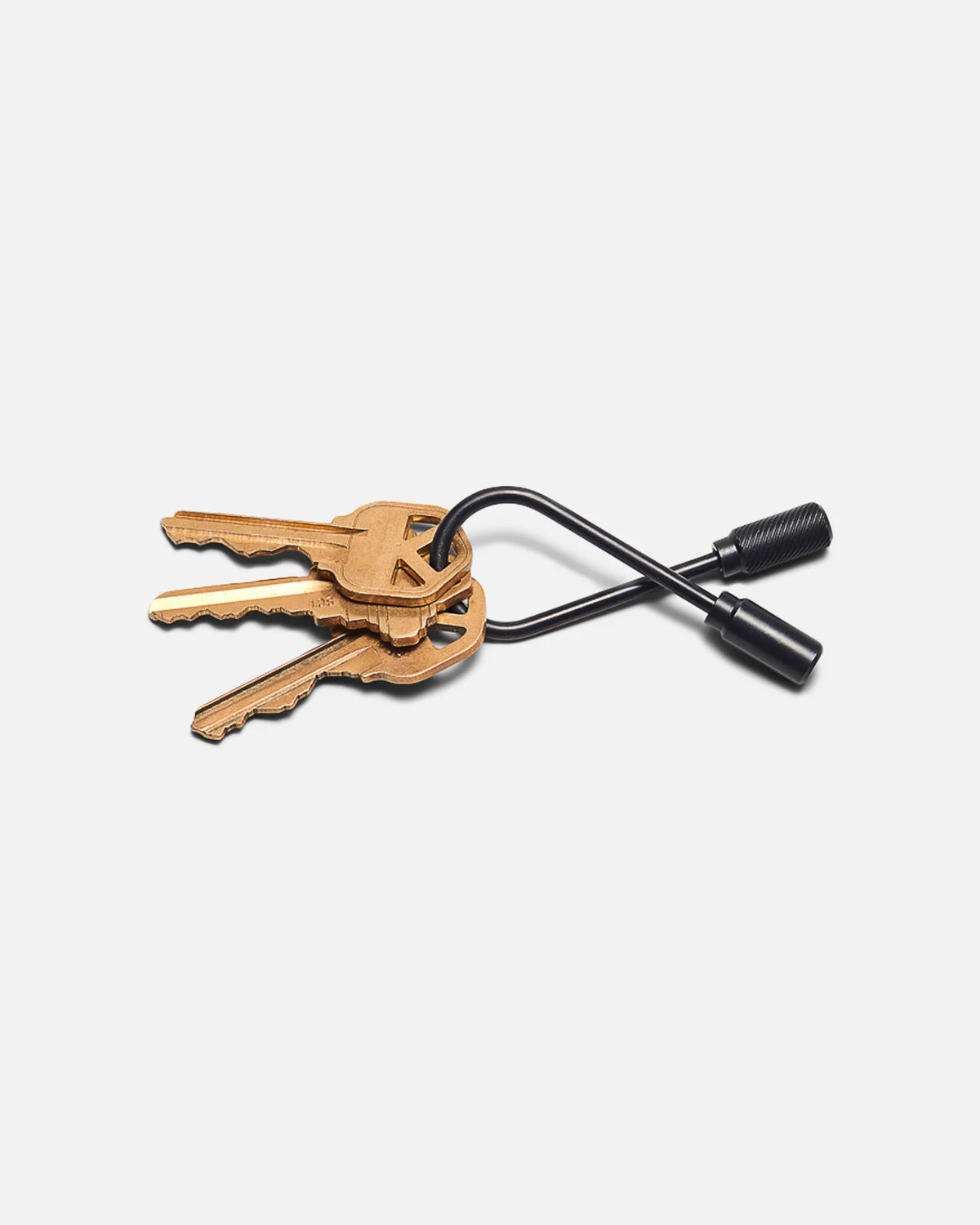 Craighill Carbon Black Closed Helix Key Ring – WITTMORE